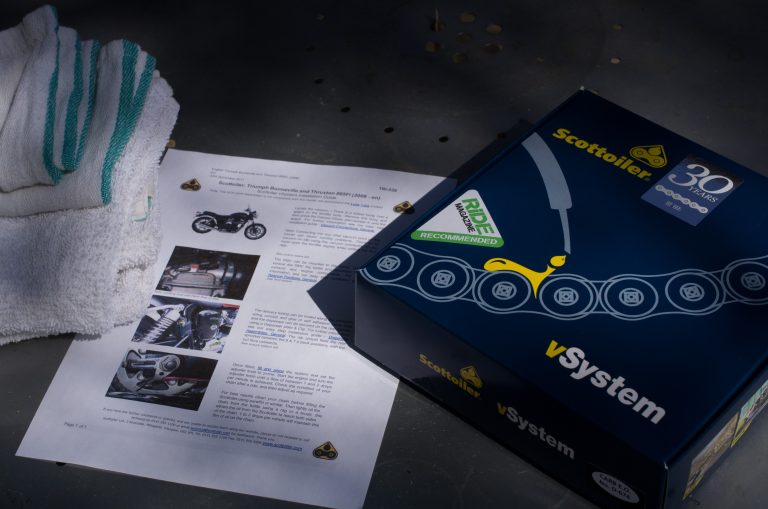 Scottoiler Install | Triumph Bonneville - A Personal Moto Blog