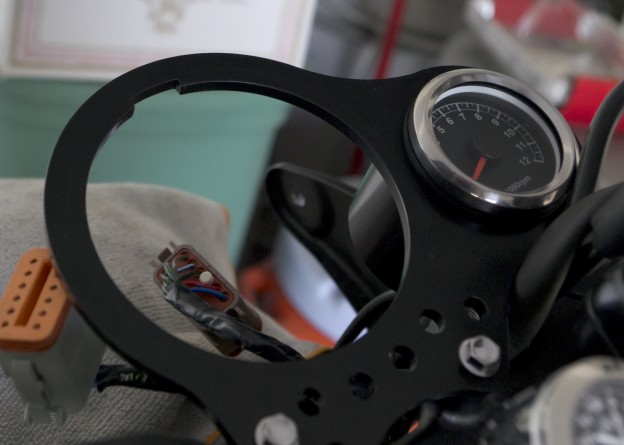 “Fit Check”: First Go at Installing an Aftermarket Tach | Triumph ...