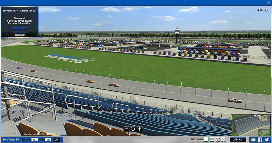 Chicagoland Speedway Nascar Truck Race | Triumph Bonneville - A ...